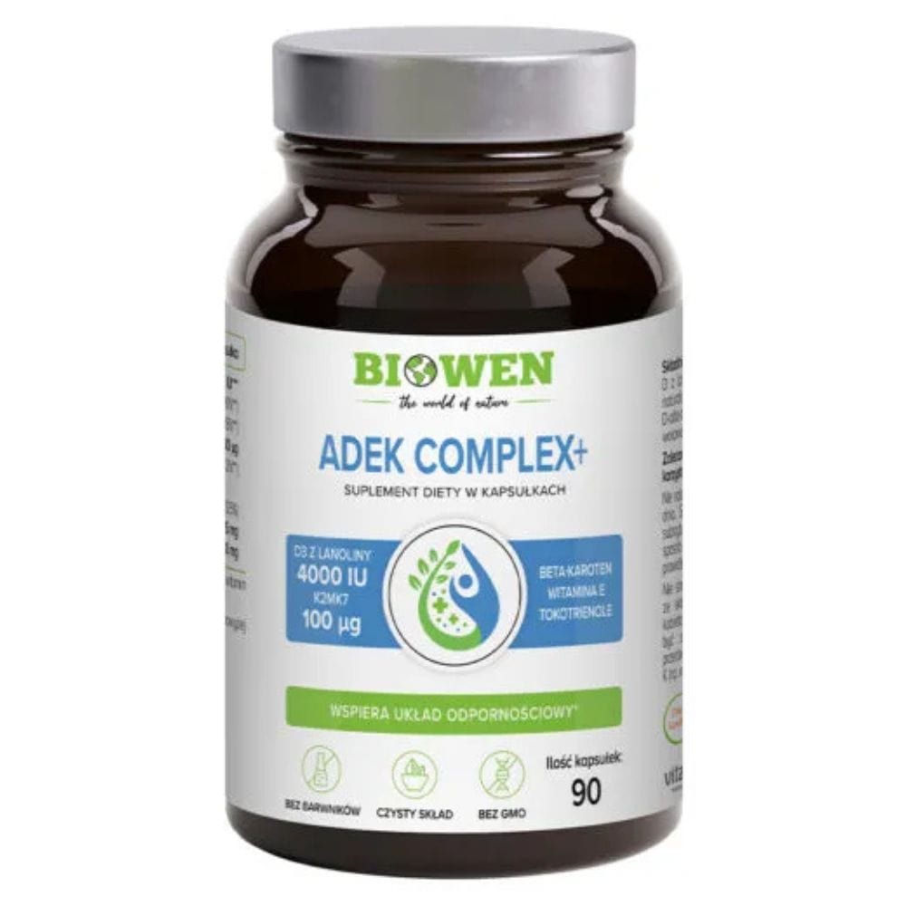 Biowen Vitamine ADEK Complesso+ - 90 capsule – Medpak