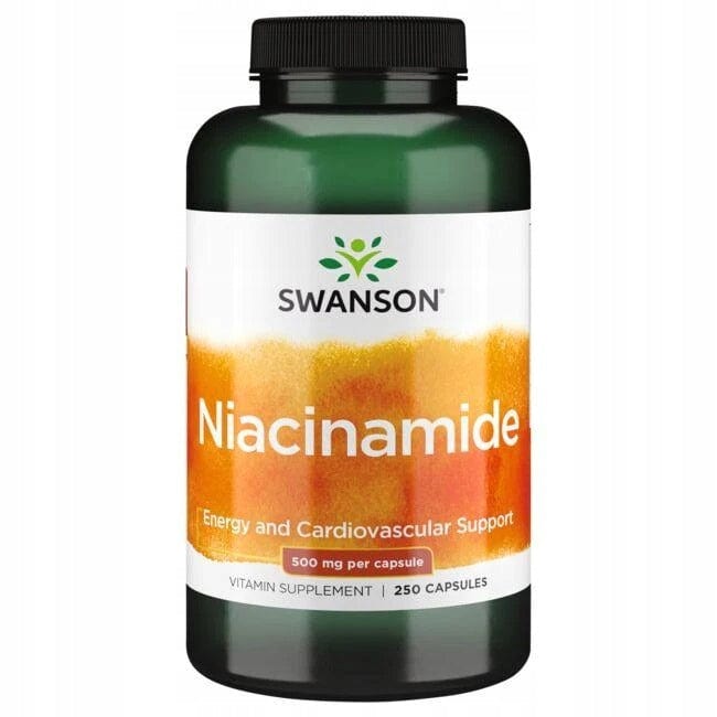 Swanson Niacinamide 500 mg - 250 Capsule – Medpak