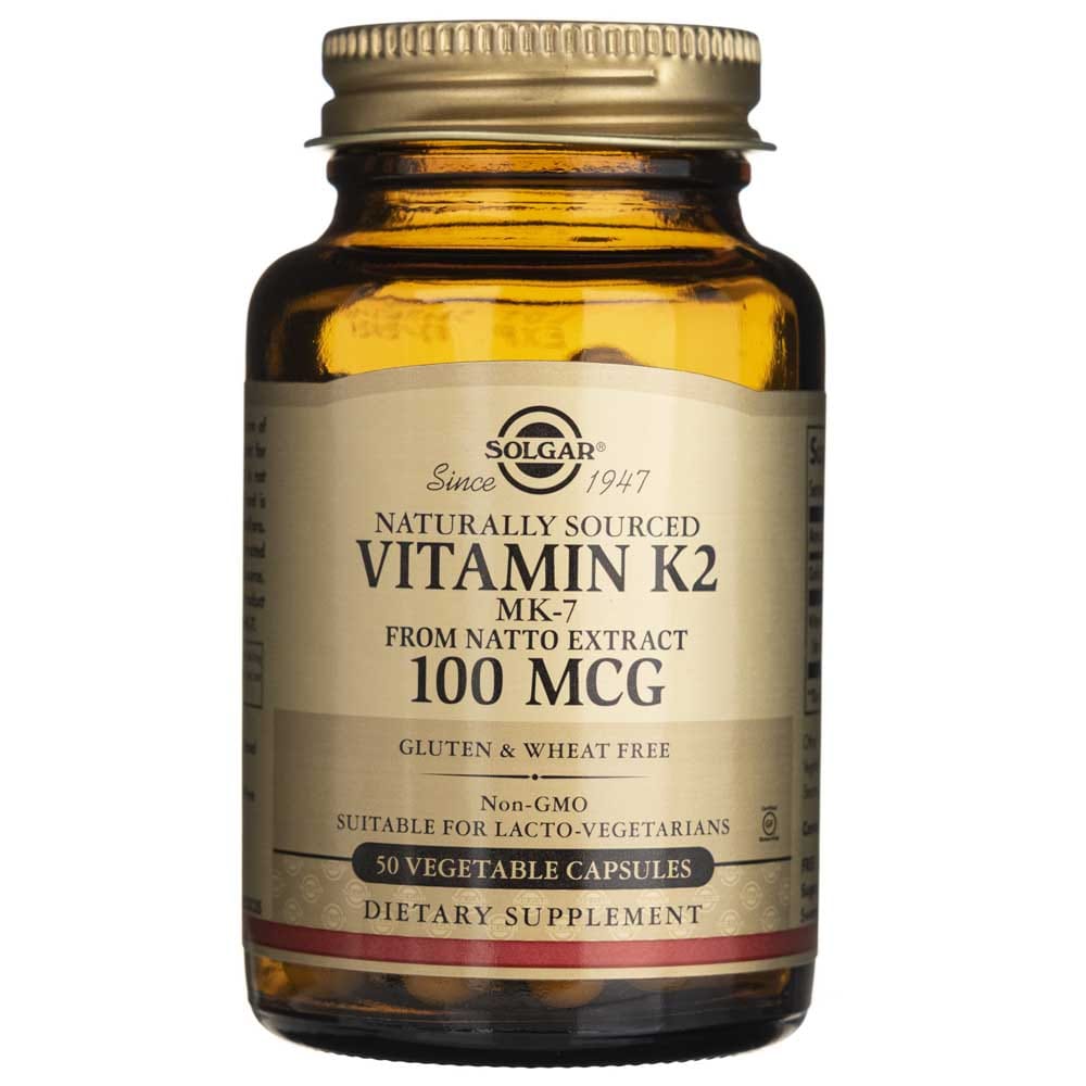 Solgar Vitamina K2 MK-7 100 mcg 50 Capsule Vegetali – Medpak